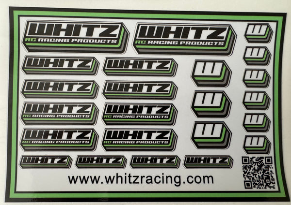Whitz Racing Logo Decal Sheet – Whitz Racing Products